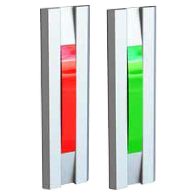 Voyant de signalisation Rouge/Vert (encastrable) - Alimentations 12V/24 ...