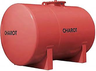 Cuve en acier simple paroi 3000 litres