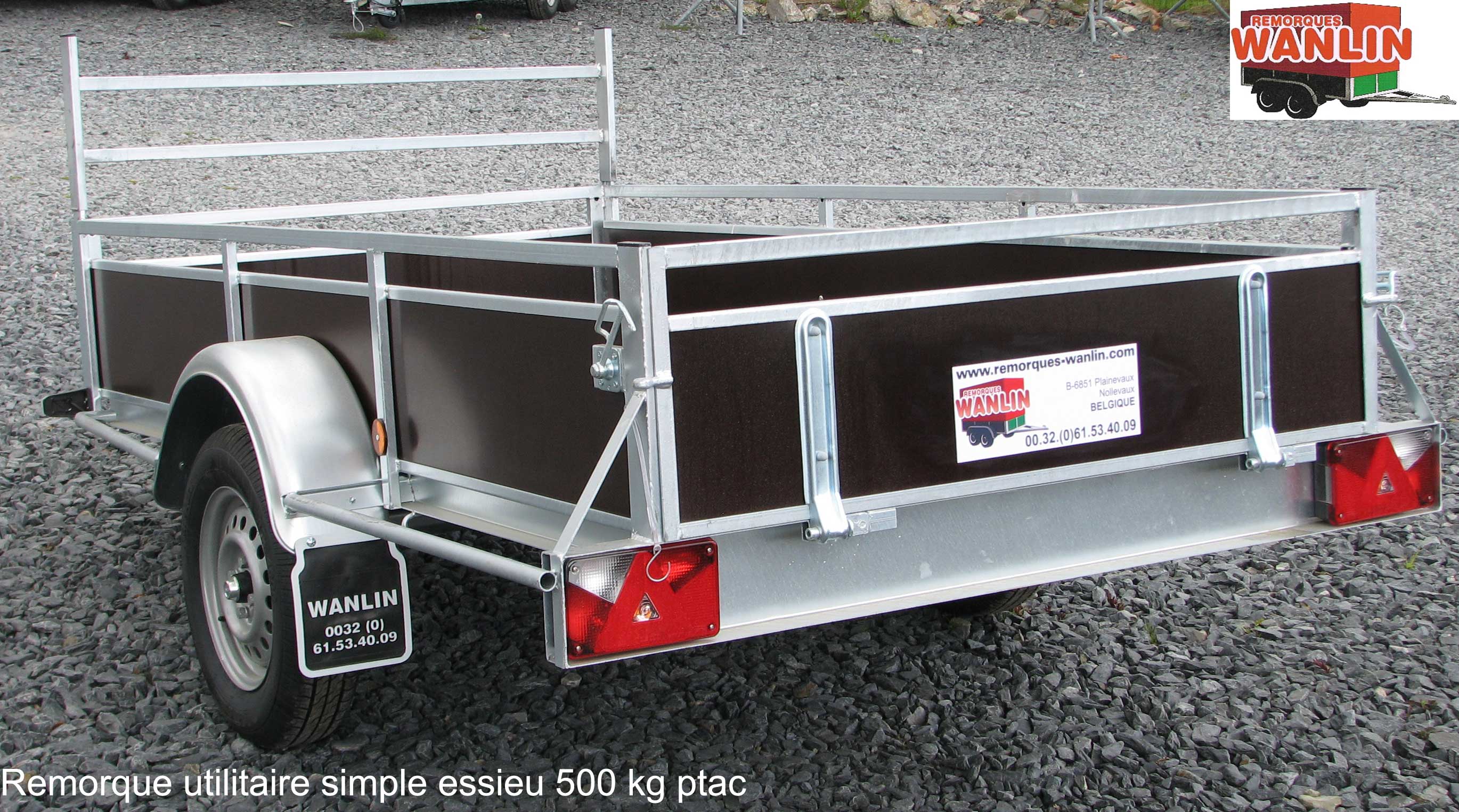 Remorques pour vehicules legers - tous les fournisseurs - remorques ...