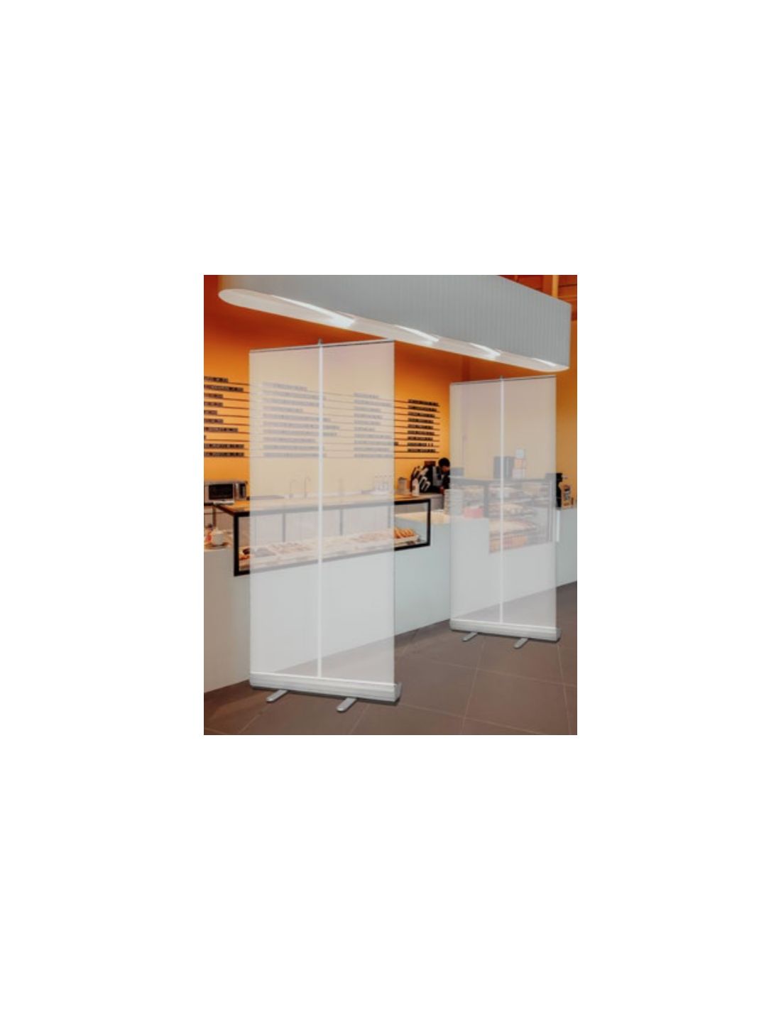 Roll up transparent devis sous 7h