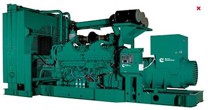 C2000 d6 groupes électrogènes industriel - cummins diesel - puissance secours kw : 2000