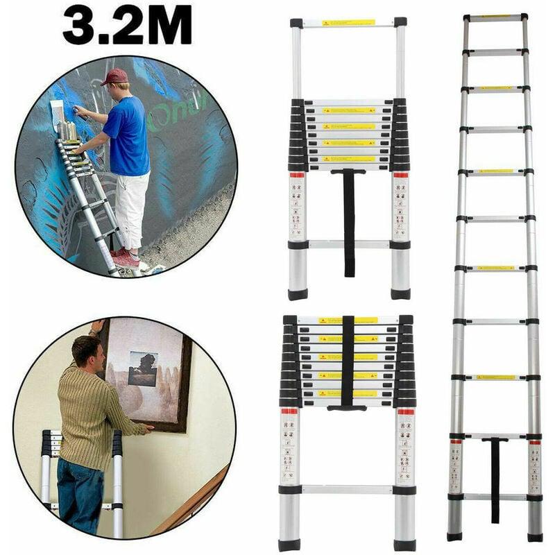 ECHELLE TELESCOPIQUE 6 M - ACHAT / VENTE ECHELLE TELESCOPIQUE 6 M AU MEILLEUR PRIX - HELLOPRO