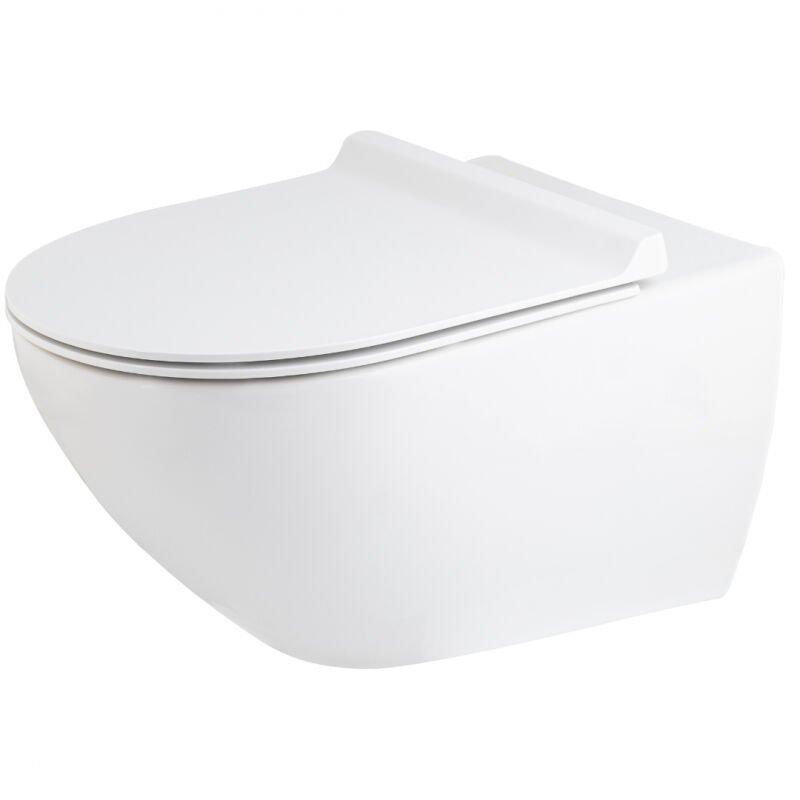 CUVETTE WC SUSPENDU SANS BRIDE INNOVANTE TOURBILLON Comparer les prix ...