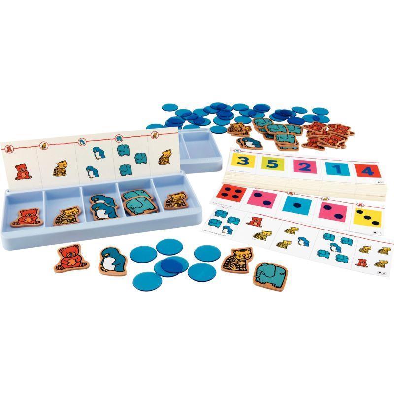 Atelier boîtes à compter niveau 1 pour 2 enfants