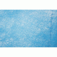 Chemin de table Romance bleu 30cm x 10m devis sous 24h