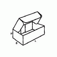 Boîte monobloc code fefco 0471