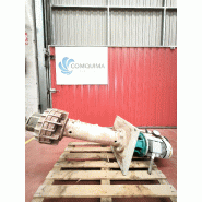 Pompe centrifuge immergée pour fluides corrosifs argal kgk c50/200 20 ...