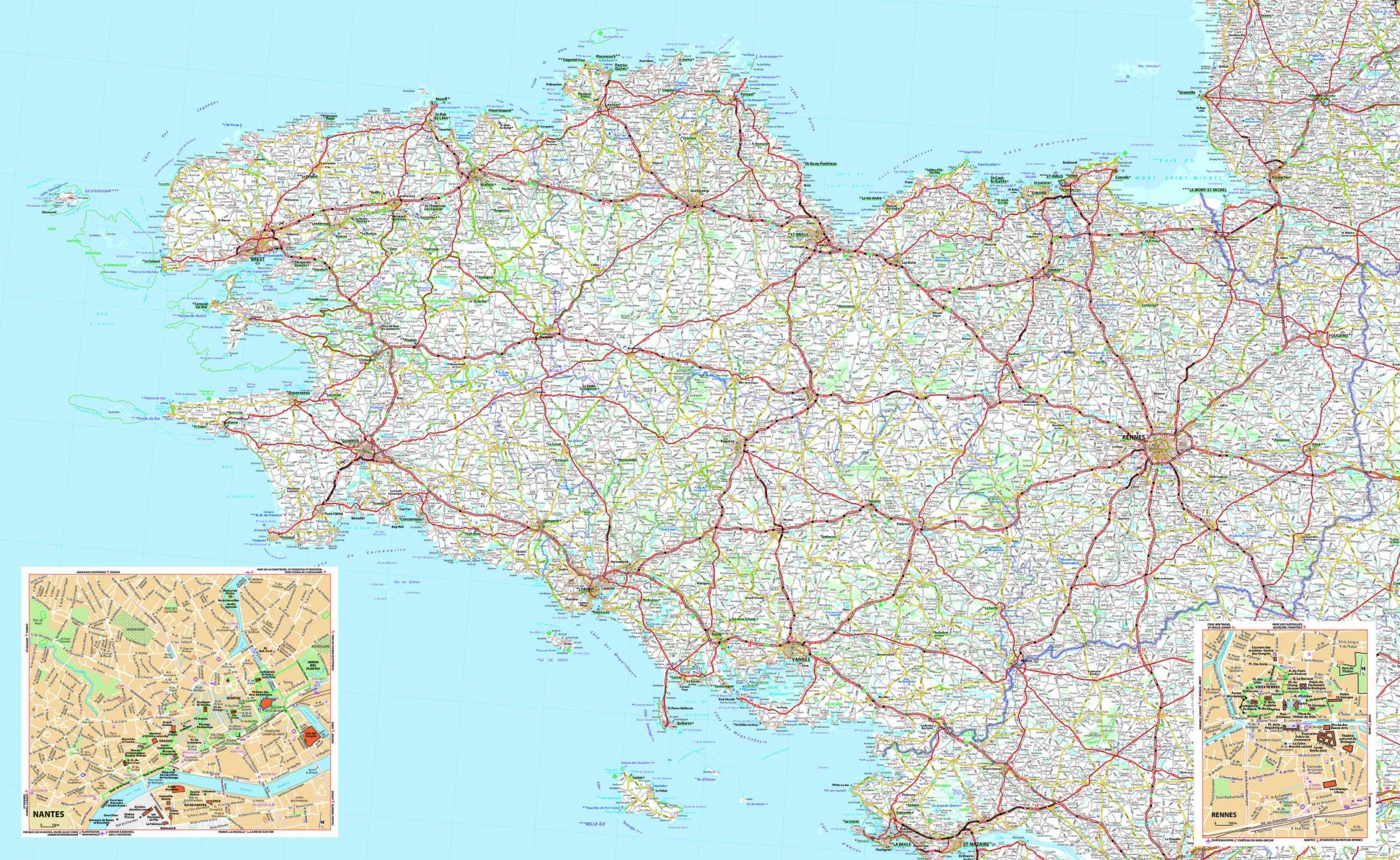 Carte de la bretagne michelin devis sous 24h Carte de la bretagne michelin devis sous 24h