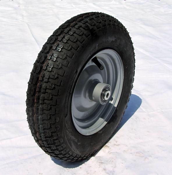 Roue erka de remorque 350 x 8 moyeu incorpore