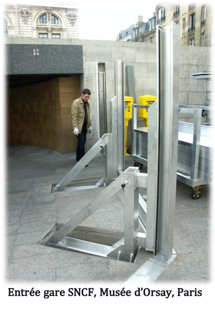 Barrage de rétention entièrement démontable pour la rétention des eaux ...