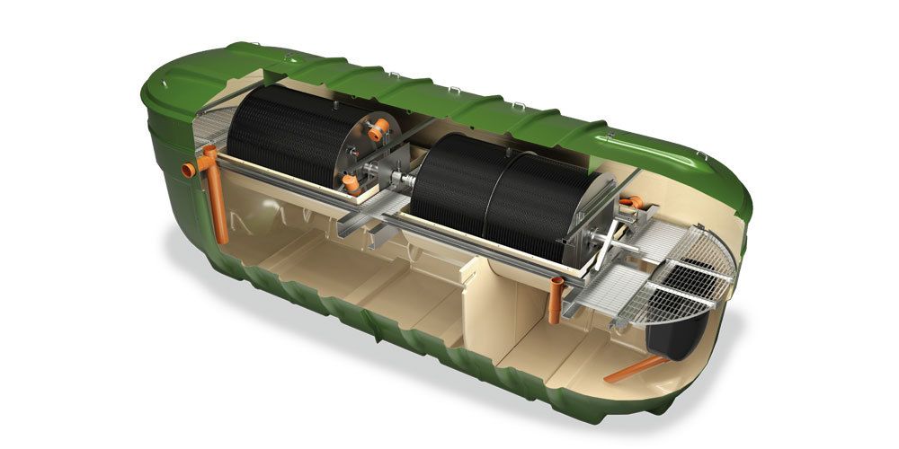 Station d'épuration eaux usée biodisque devis sous 24h