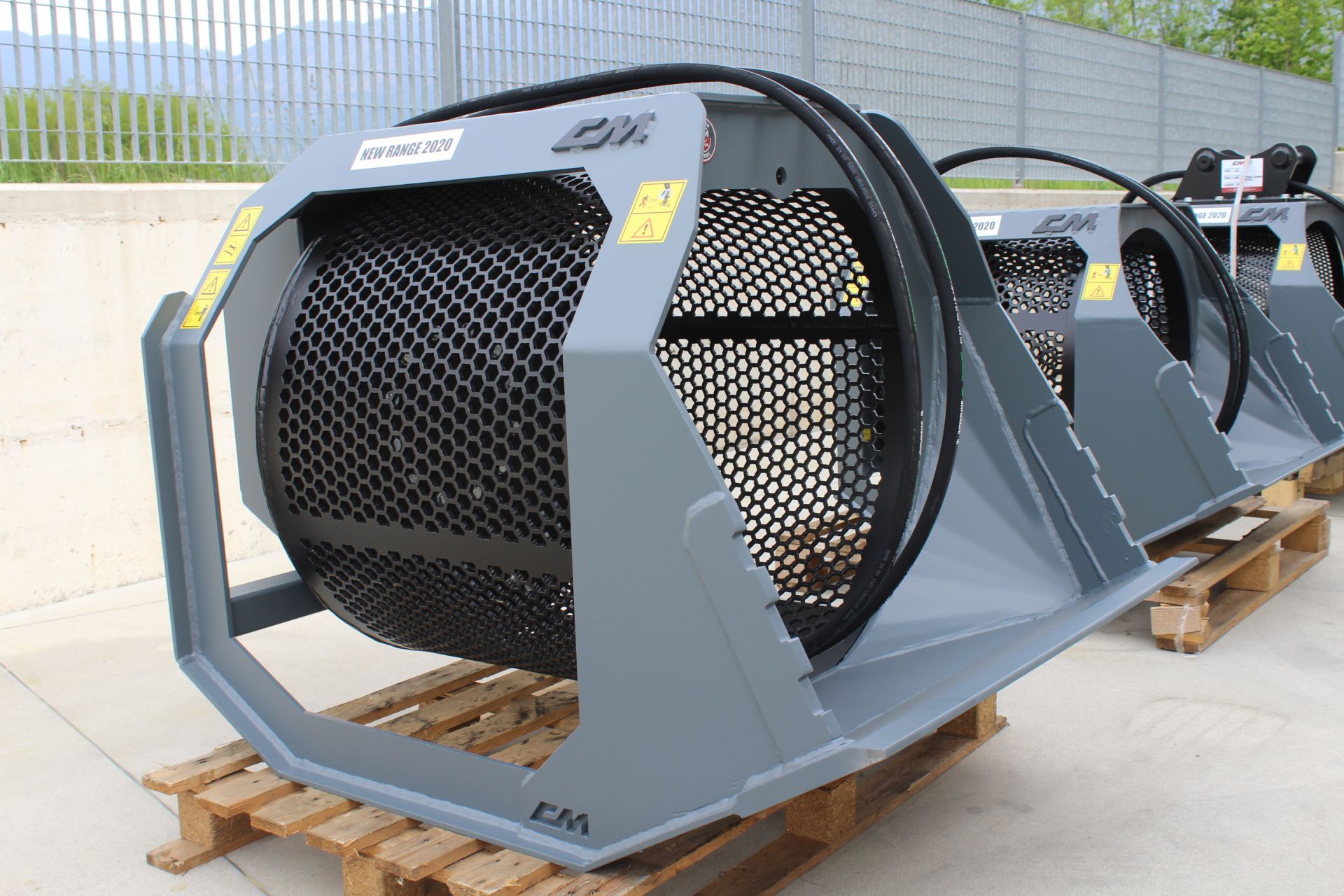 Godet cribleur avec panier rotatif - CBR 10 devis sous 24h