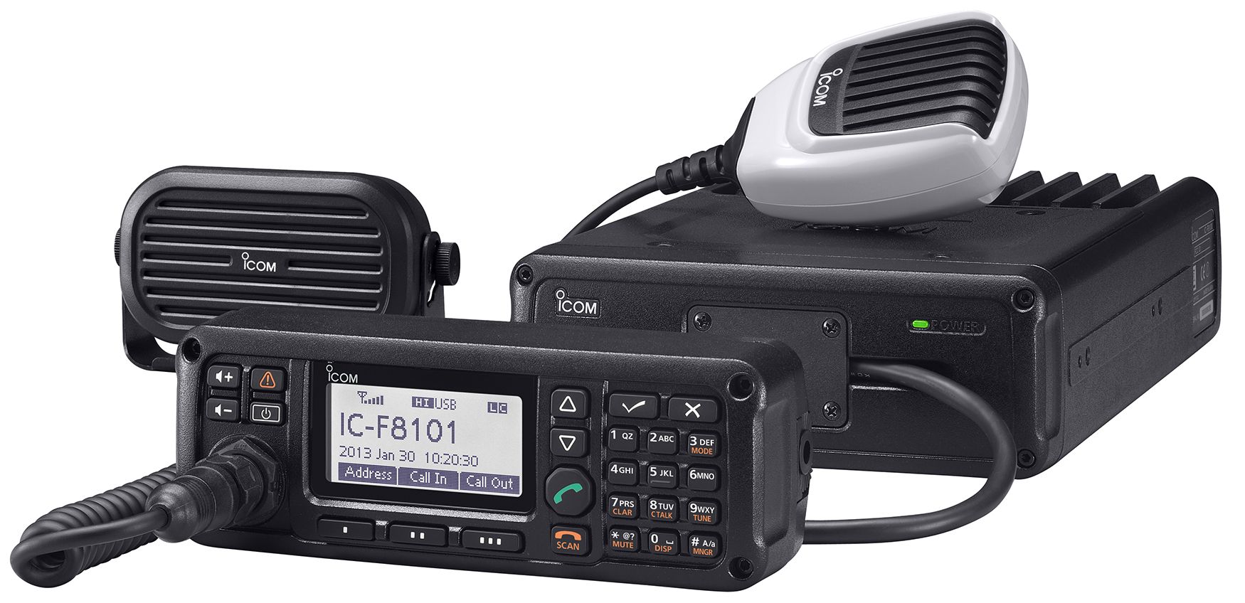 Ic-f8101 : mobile pmr hf pour communications longues distances