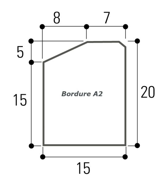 Bordure type a1 & a2
