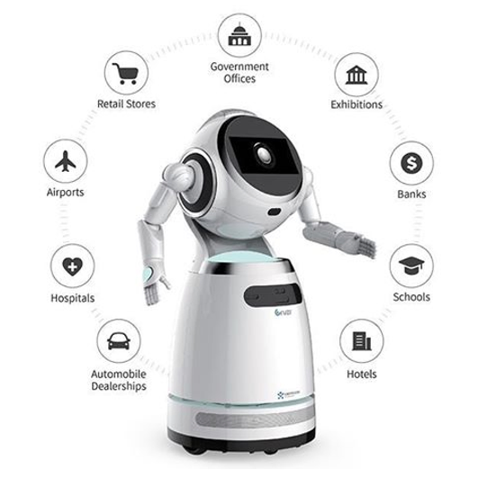 ROBOT D'ACCUEIL CRUZR CLOUD SERVICE ACCOMPAGNEMENT INTELLIGENT UBTECH ROBOTICS + SOLUTION ...