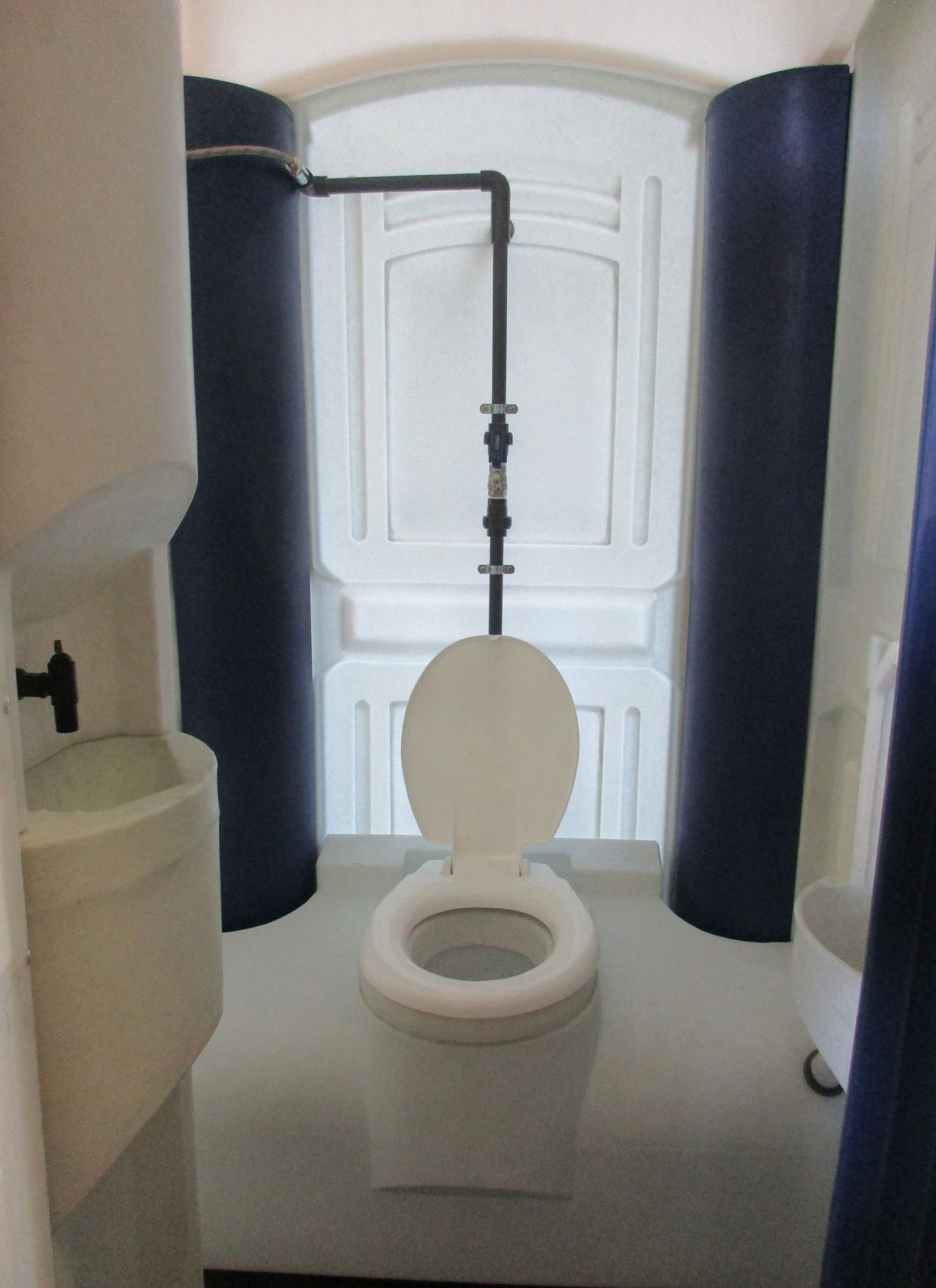 Cabine wc raccordable - à l'anglaise - mecabi