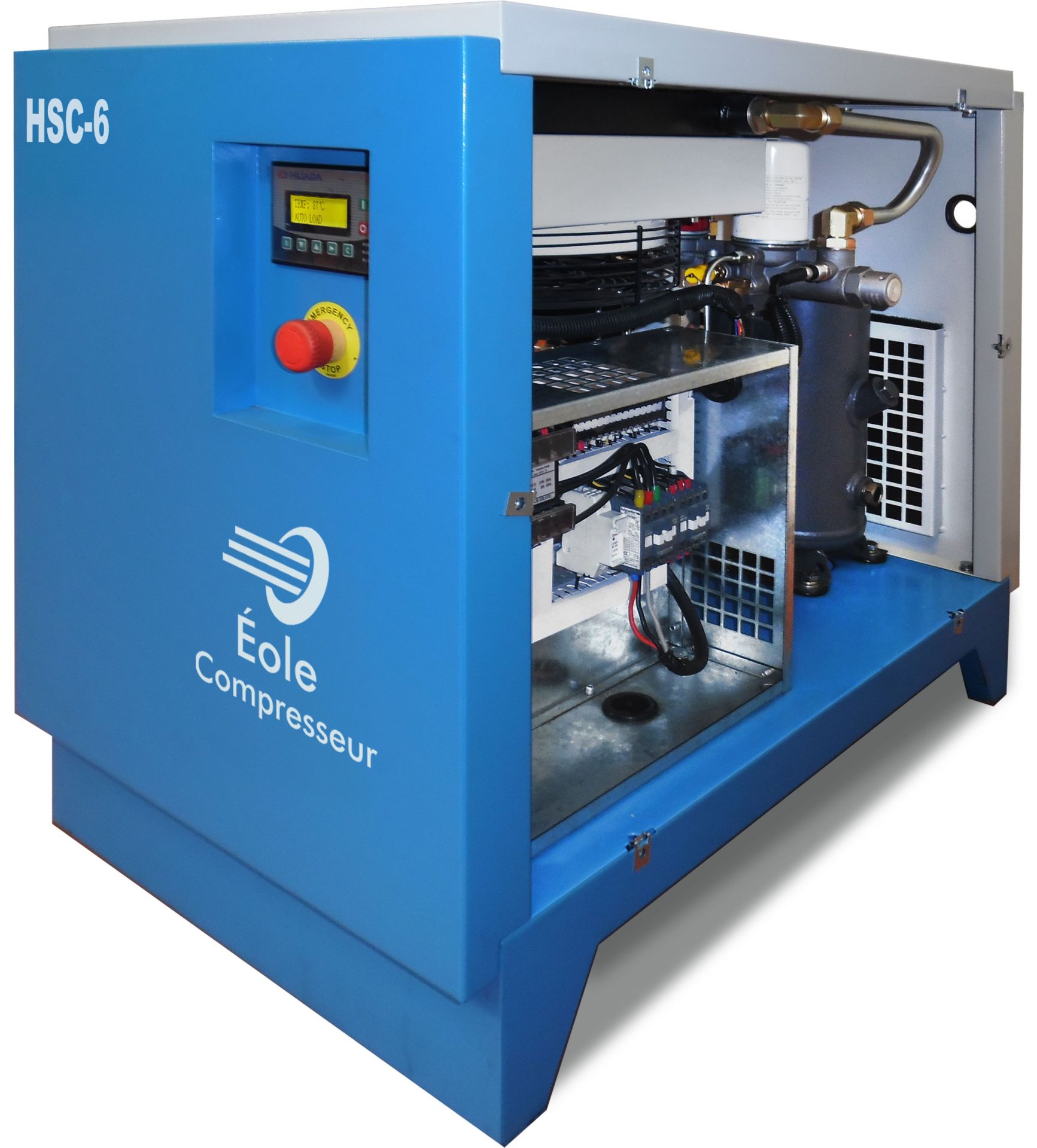 Compresseur à spirale éole france hsc 6