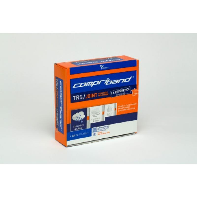 Joint adhésif compriband trs pc, largeur 15 mm, plage utilisation 4-11 ...