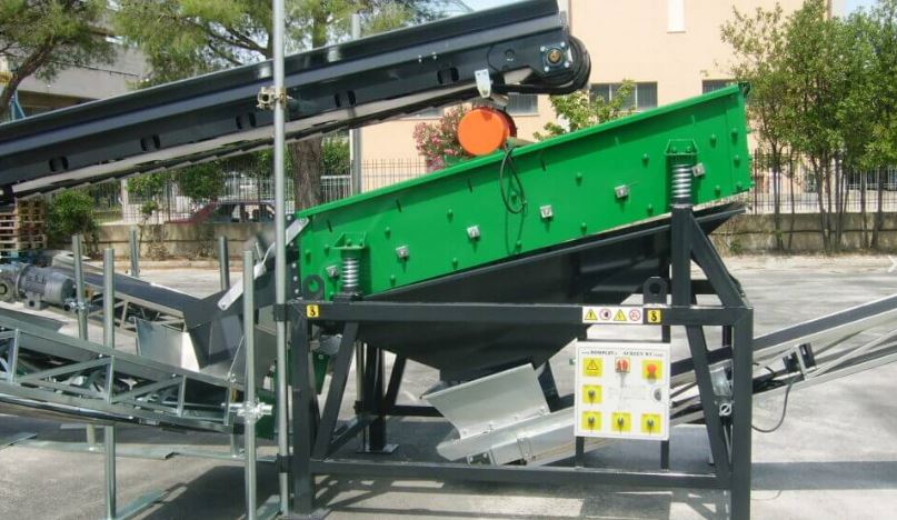 Crible fixe KOMPLET WV 2080 - pour matériaux de taille petite à moyenne ...