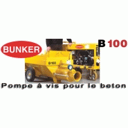 Pompe a beton bunker b100 s devis sous 24h
