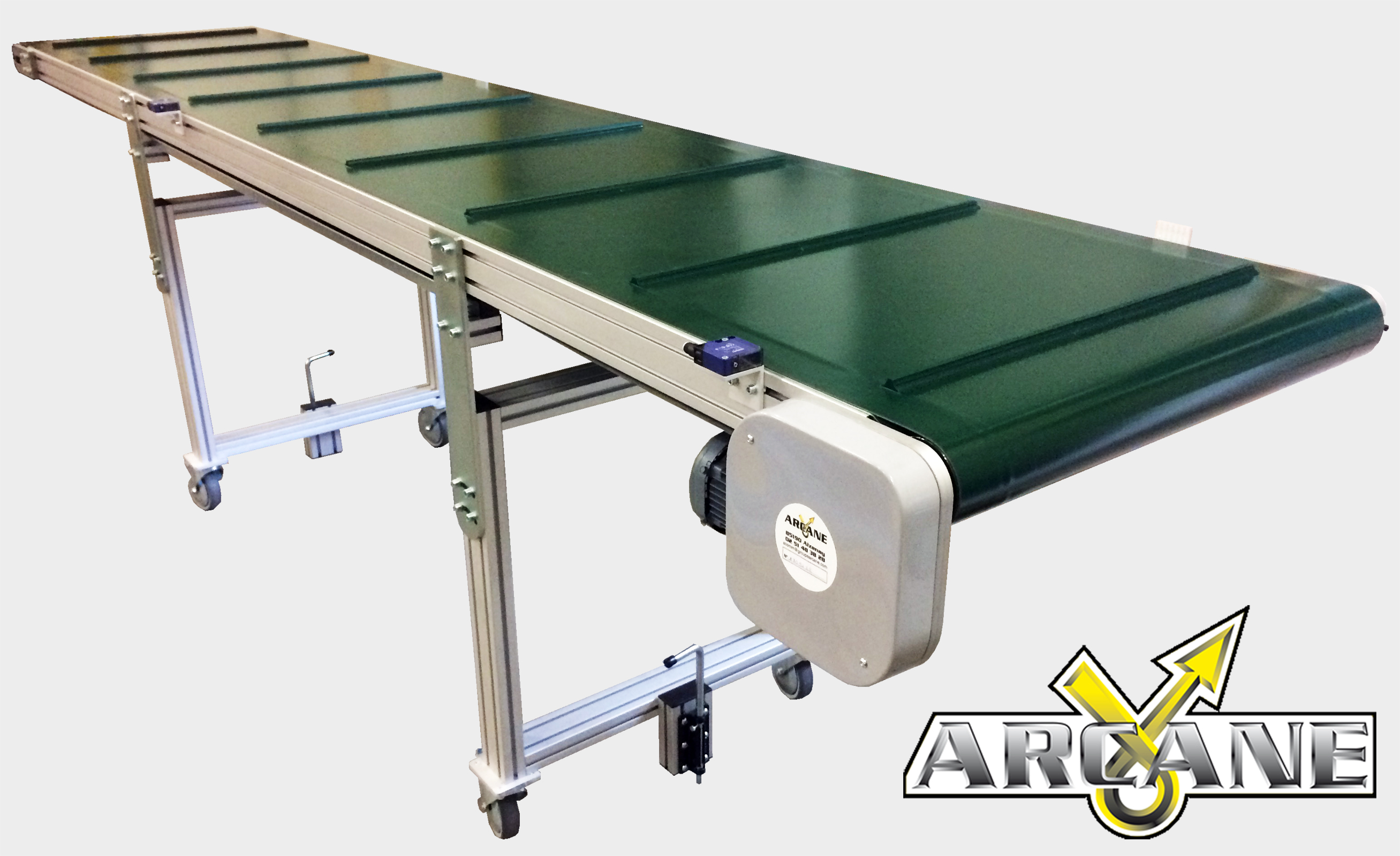 Convoyeur à bande ø23mm - 50mm - 90mm