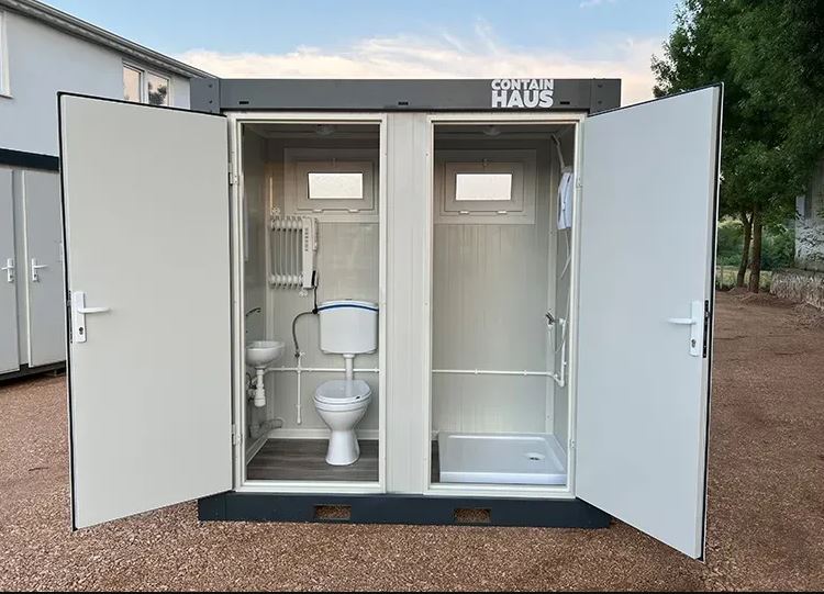 Conteneur wc + douche