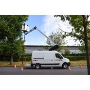 K42p - fourgon nacelle - klubb - avec bras pendulaire devis sous 24h
