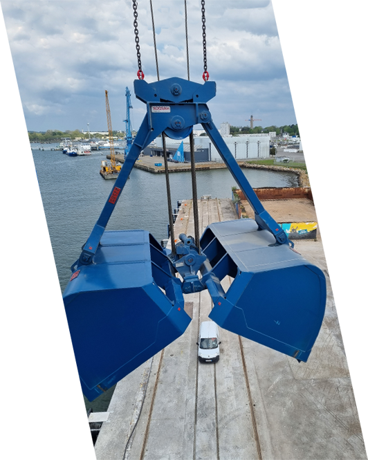 Benne et grappin quatre câble robuste, légère et très résistant à l'abrasion - Capacité de 5 à ...