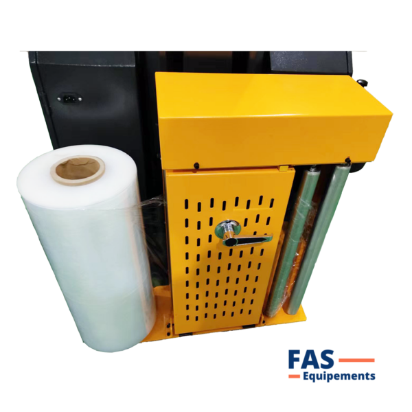 Robot Banderoleuse/Filmeuse de palette YT600 - Pré-étirage, Détection ...