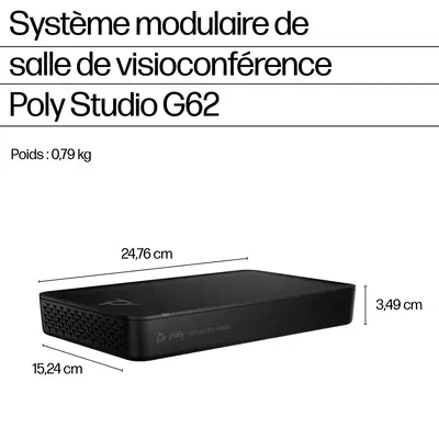HP Poly Système de visioconférence Poly Studio G62 devis sous 1h