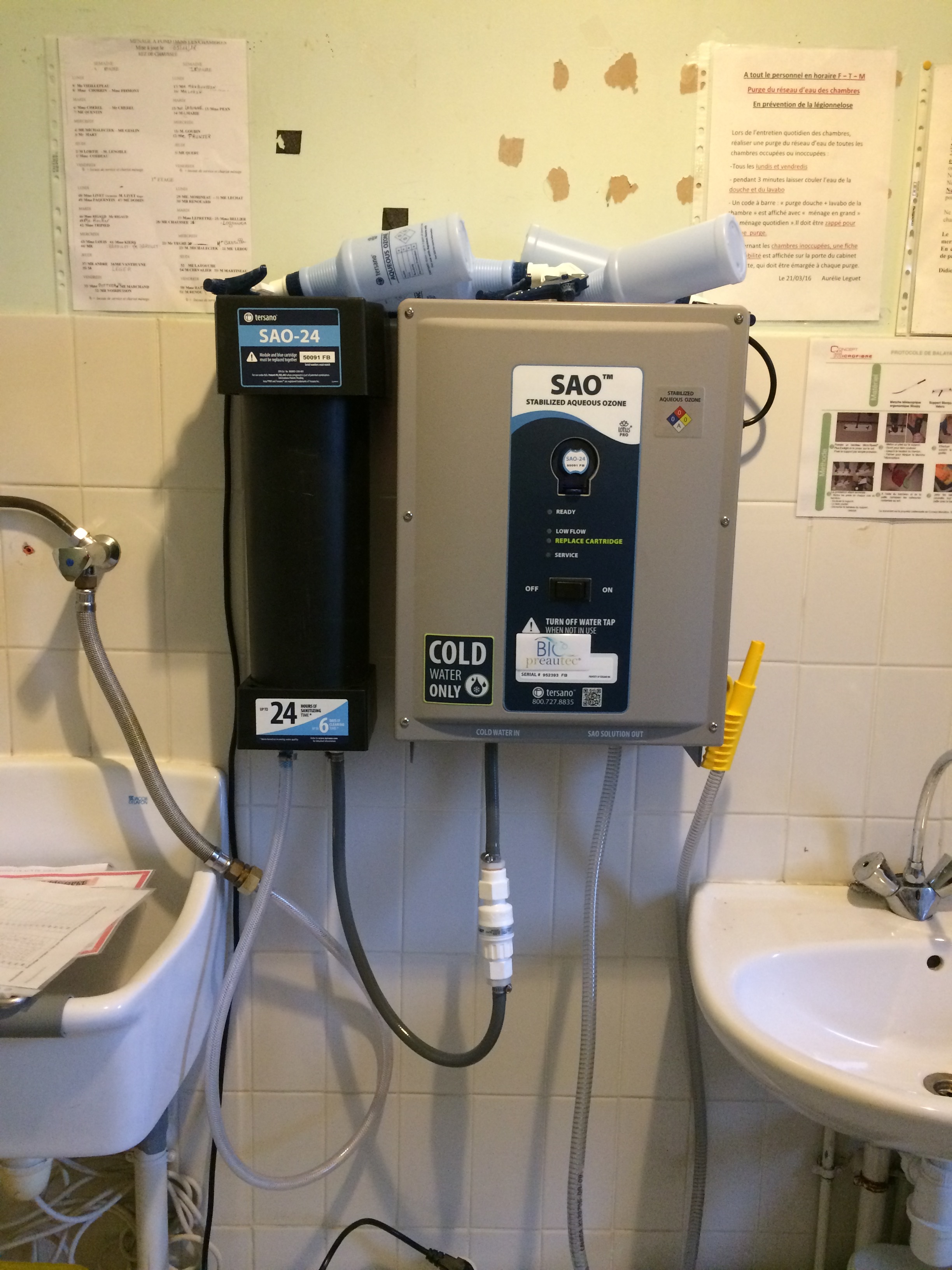 Nettoyant naturel ecologique à l'ozone lotus pro tersano