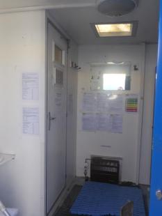 Container de décontamination sur berce - 6 mètres