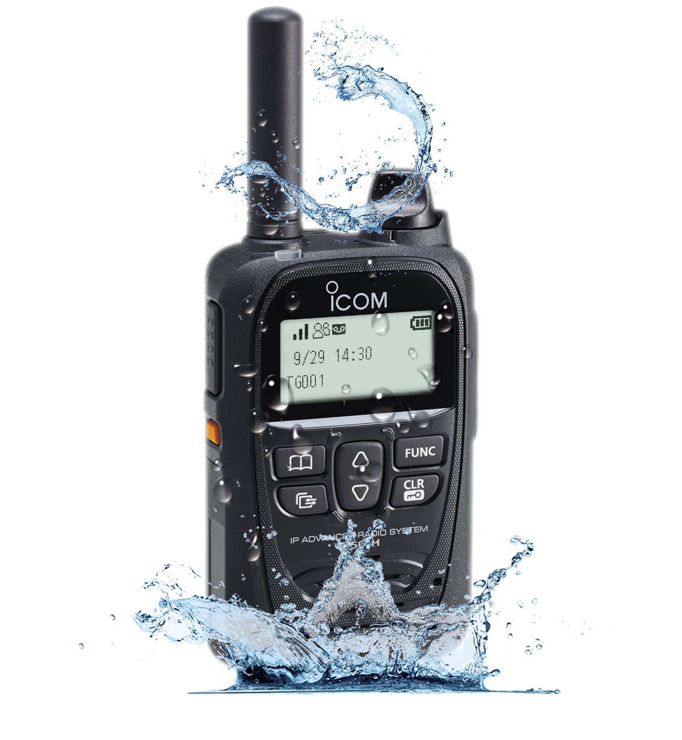 Portatif radio lte (4g) / 3g avec pti communication innovante icom ip503h