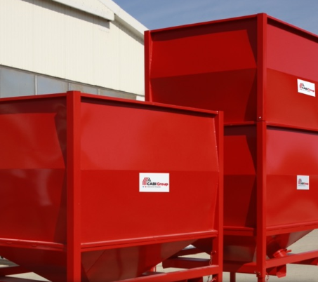 Trémie de stockage mobile de 2m3 à 6m3 - CABI BOX