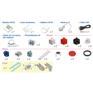 KIT CONSTRUCTION PROGRAMMATION ROBOT PYTHON ÉDUCATION NATIONALE ESPEROBO EDITION COLLÈGE - ECOLE ...