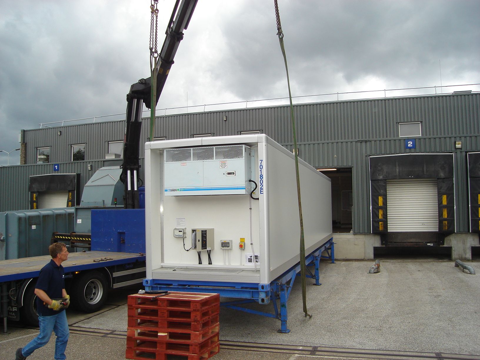 Le container frigorifique ecostore