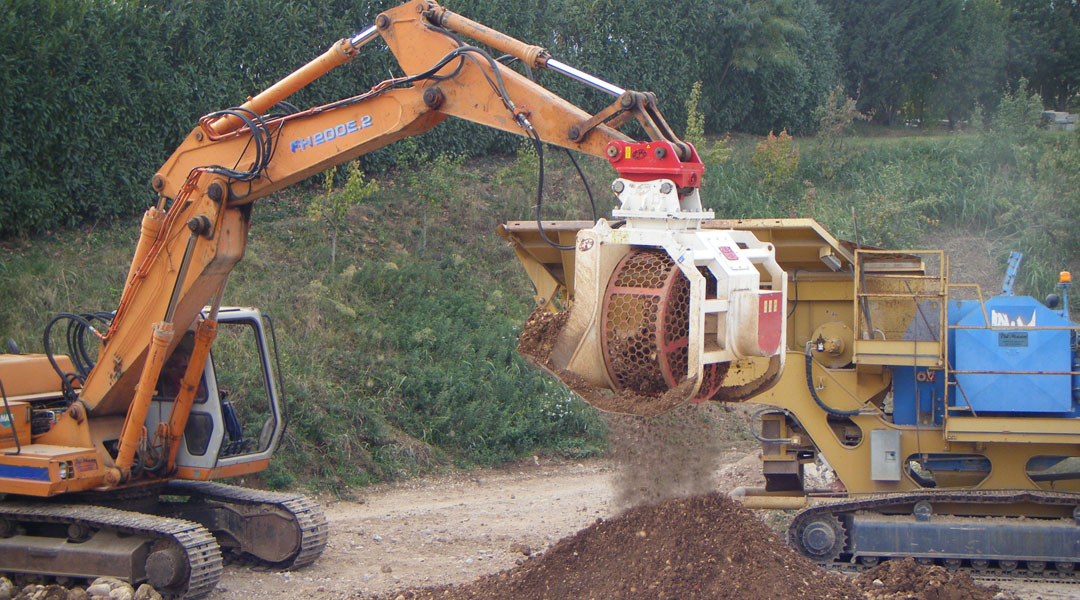 Godet cribleur rotatif modèle evr devis sous 24h