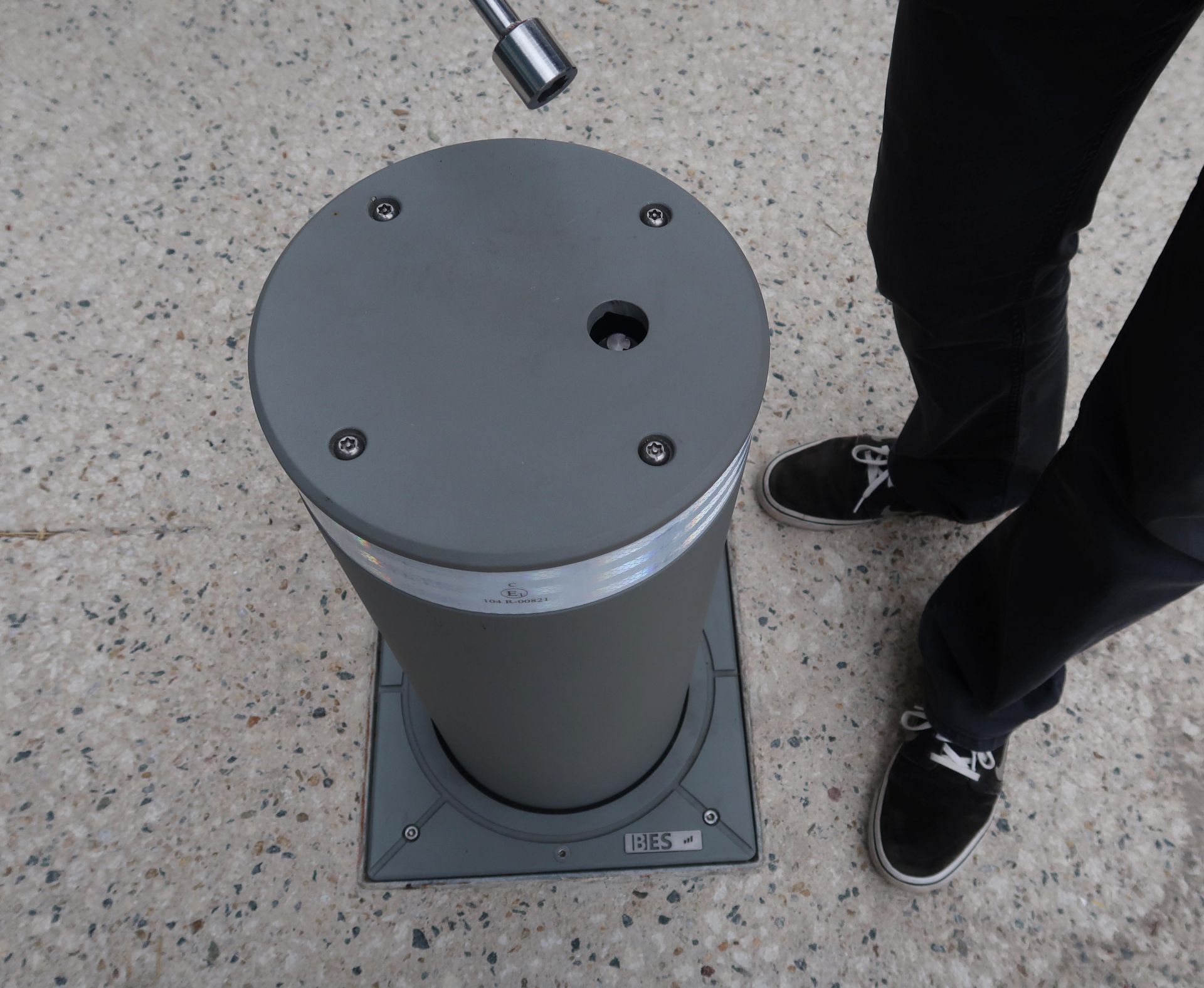 Borne escamotable manuelle citeasy - BES - BORNES ESCAMOTABLES & SYSTEMES