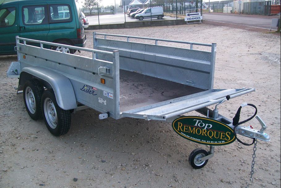 Remorque utilitaire lider robust ptac: 750 kg "promo"