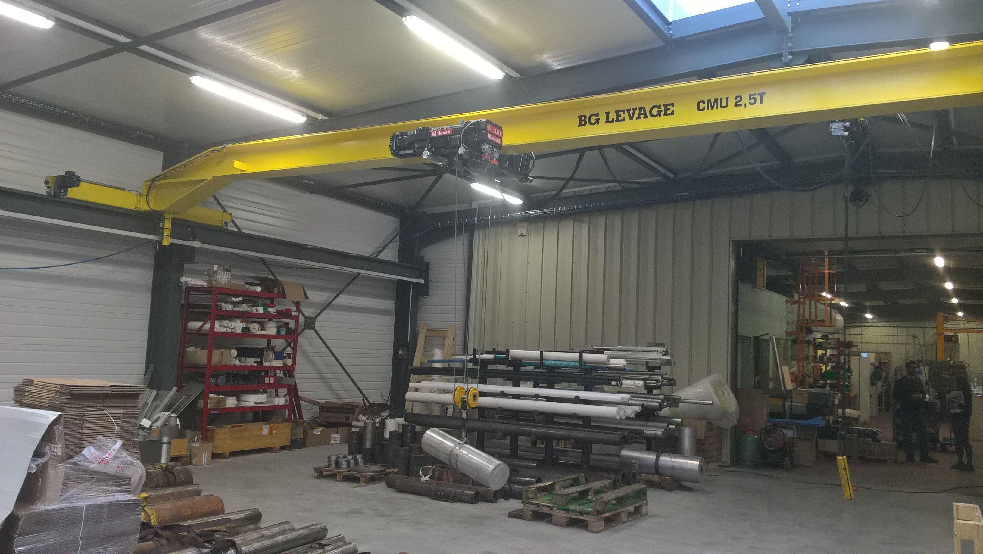 Pont roulant - BG LEVAGE