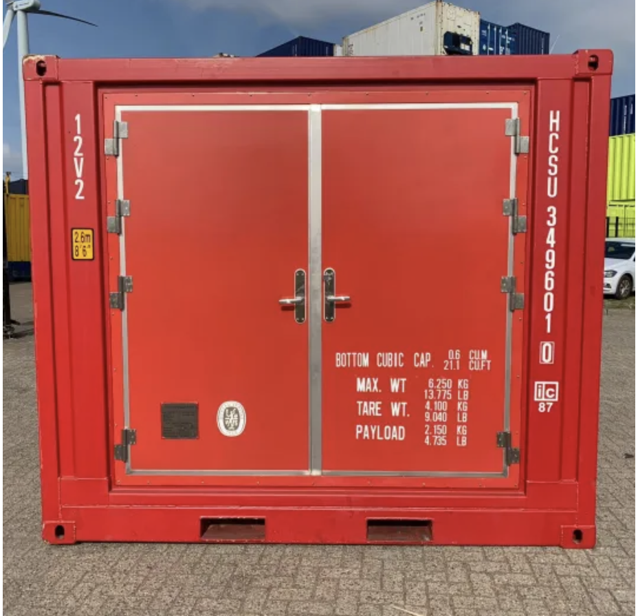 Container DRY maritime 10 pieds résistant aux intempéries, parfait pour ...