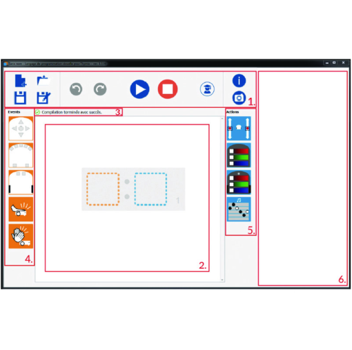 Robot Éducatif Programmable Thymio Ii Compatible Lego® Logiciel Aseba