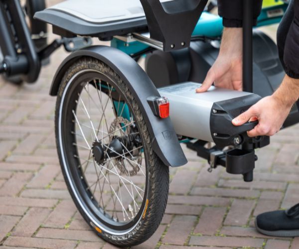 Tricycle tandem cote à cote van raam fun2go devis sous 1h