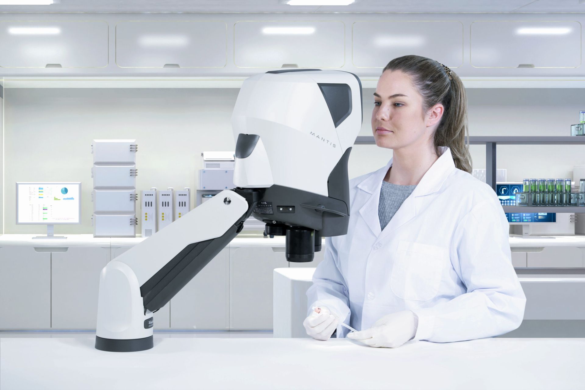 Mantis Ergo microscope ergonomique optique