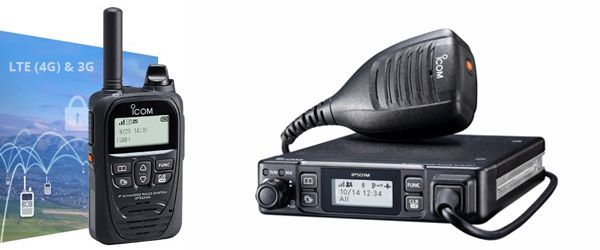 Portatif radio lte (4g) / 3g avec pti communication innovante icom ip503h