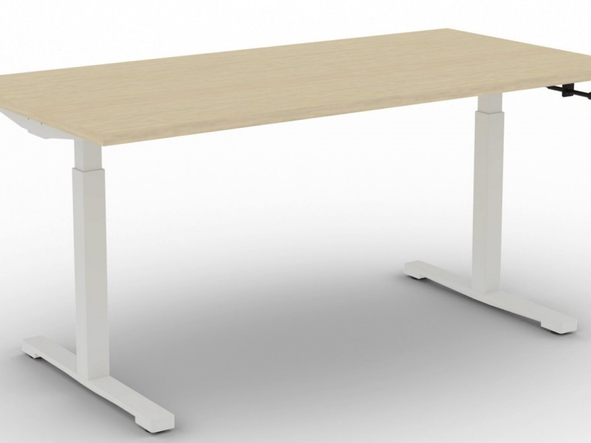 Bureau opératif réglable en hauteur manuel ou électrique - OGI DRIVE ...